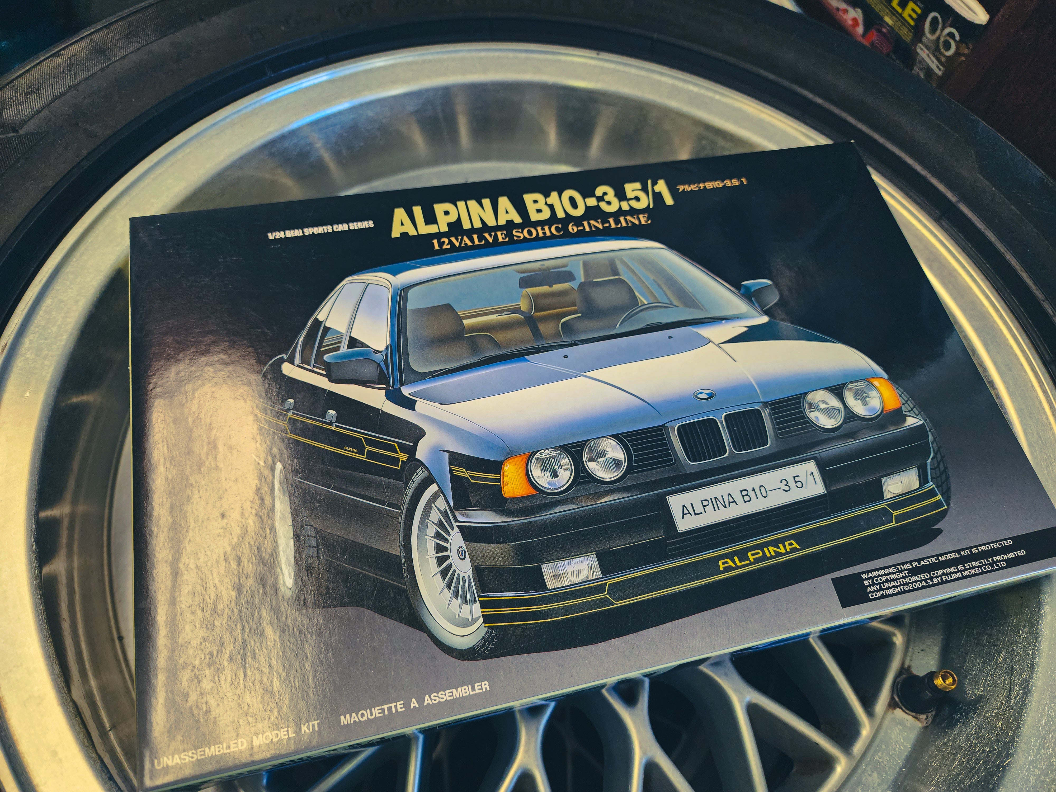 Bmw E34 Alpina b10 1/24 fujimi scale model – sevenspeedshop