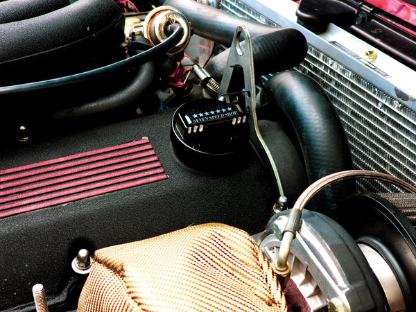 7 Speed Shop Performance Billet BMW oil cap E30 E23 E24 E28 E32 E34 ...