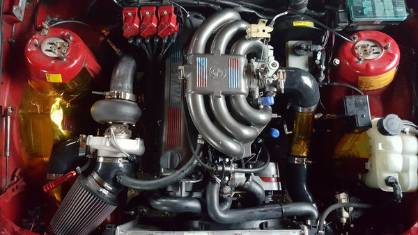 BMW E30 M20 325i Kamotors Canyon Crusher Turbo kit w/o ECU – sevenspeedshop